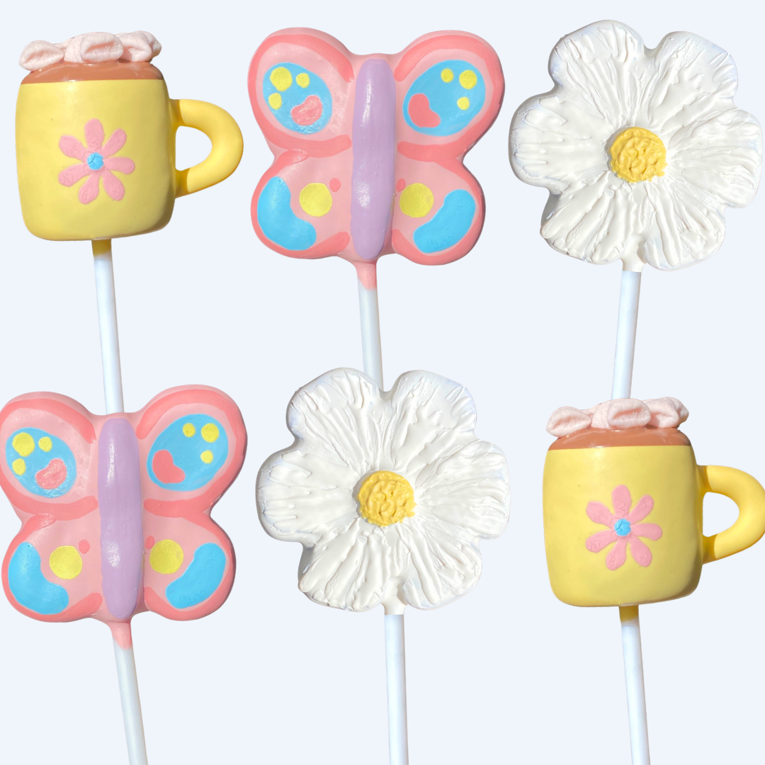 Darling Daisy Cake Pops – Butterfly and Flower Treats – PopBakery